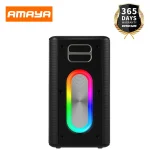 Amaya BD34 wireless Bluetooth speaker 12000mAh IPX5 waterproof outdoor Karaoke with 2 wireless ...